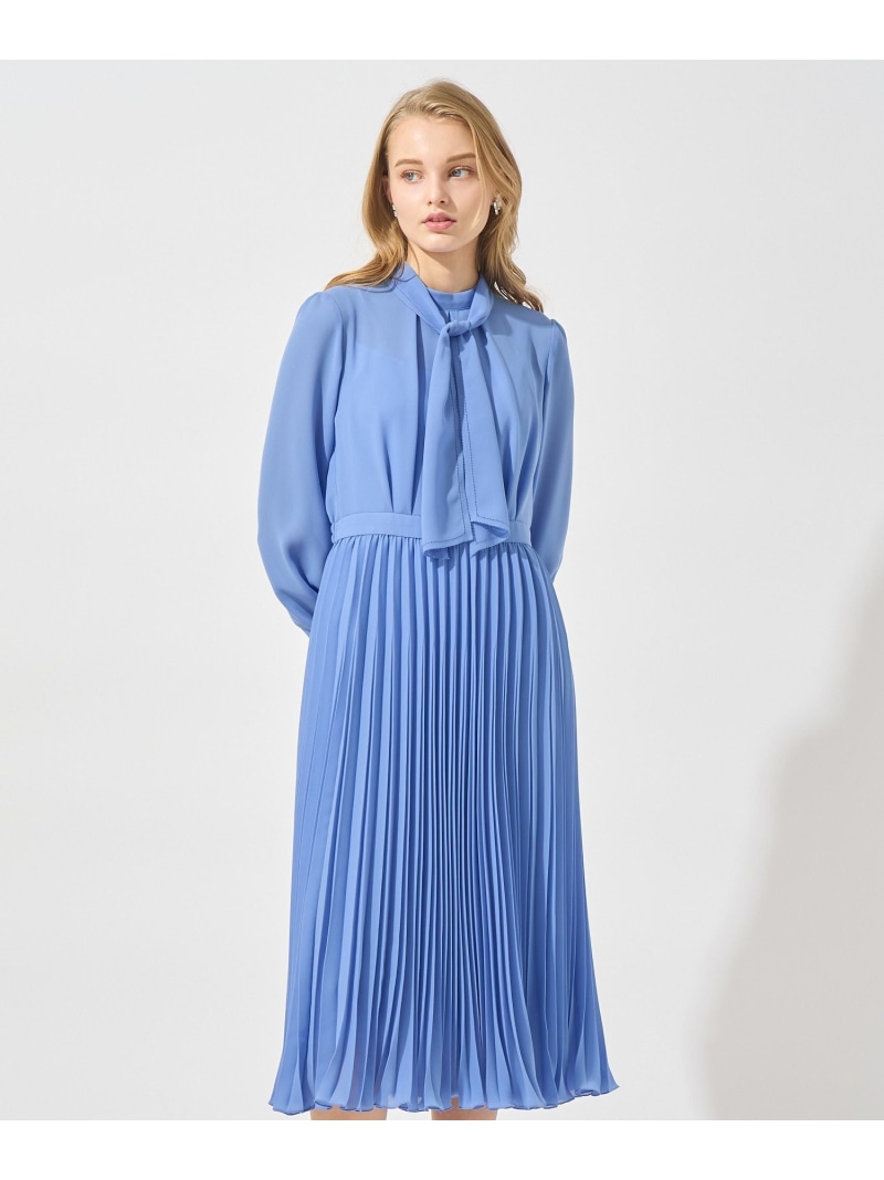 【楽天市場】【Eternal Line 2025】シアードビープリーツ ワンピース ANAYI アナイ ワンピース・ドレス ワンピース グリーン ブルー ネイビー ホワイト【送料無料 ...