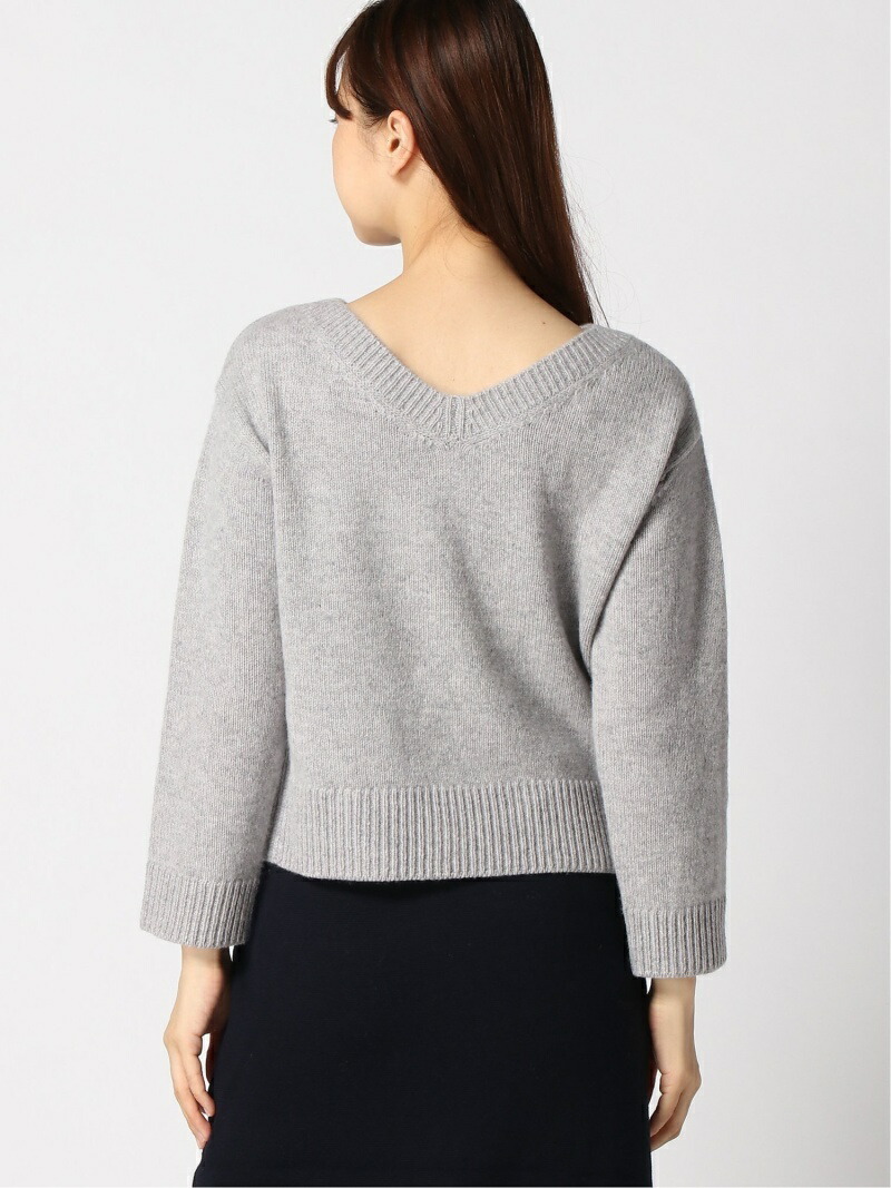 【楽天市場】ボウモウウール2WAY PO ANAYI/アナイ アナイ ニット 長袖ニット ピンク グレー【送料無料】[Rakuten Fashion]：ANAYI