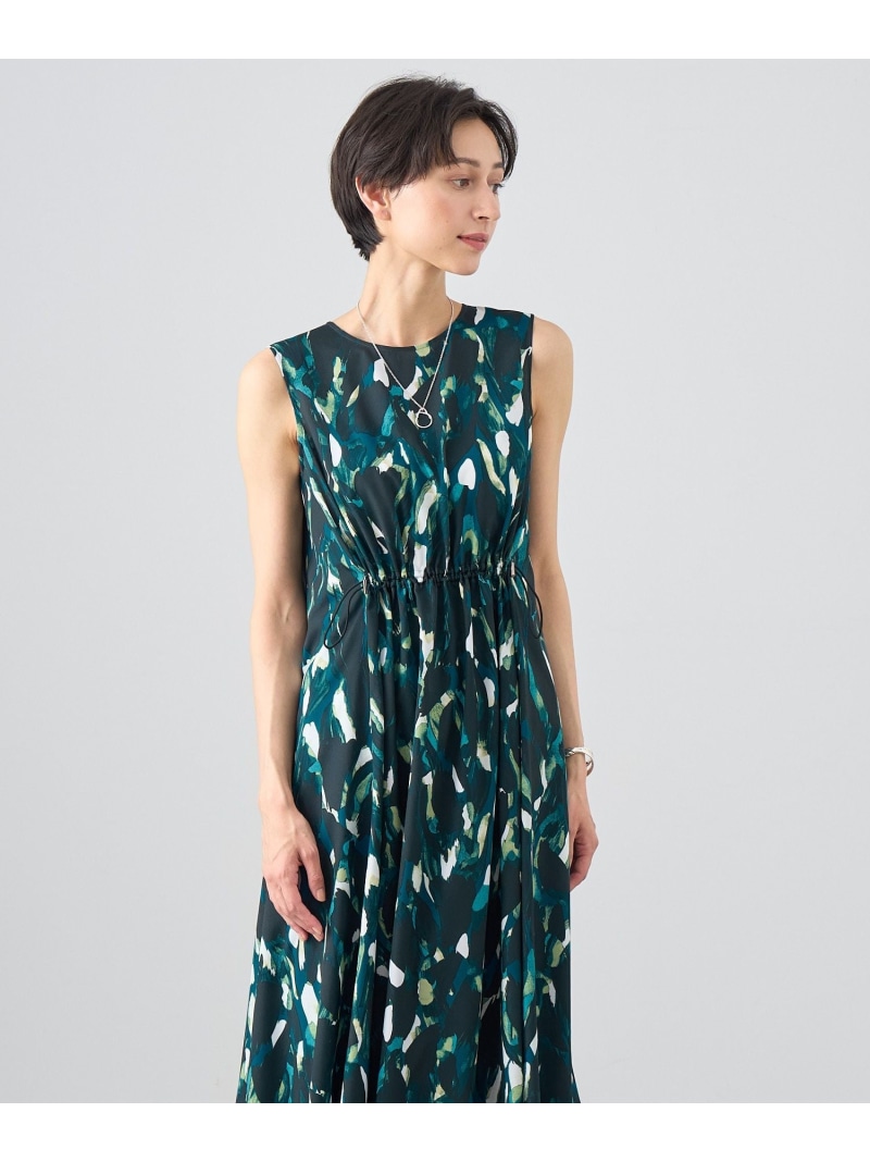 【楽天市場】【SALE／30%OFF】アートプリントドロスト ワンピース ANAYI アナイ ワンピース・ドレス ワンピース ピンク グリーン【RBA_E】【送料無料】[Rakuten ...