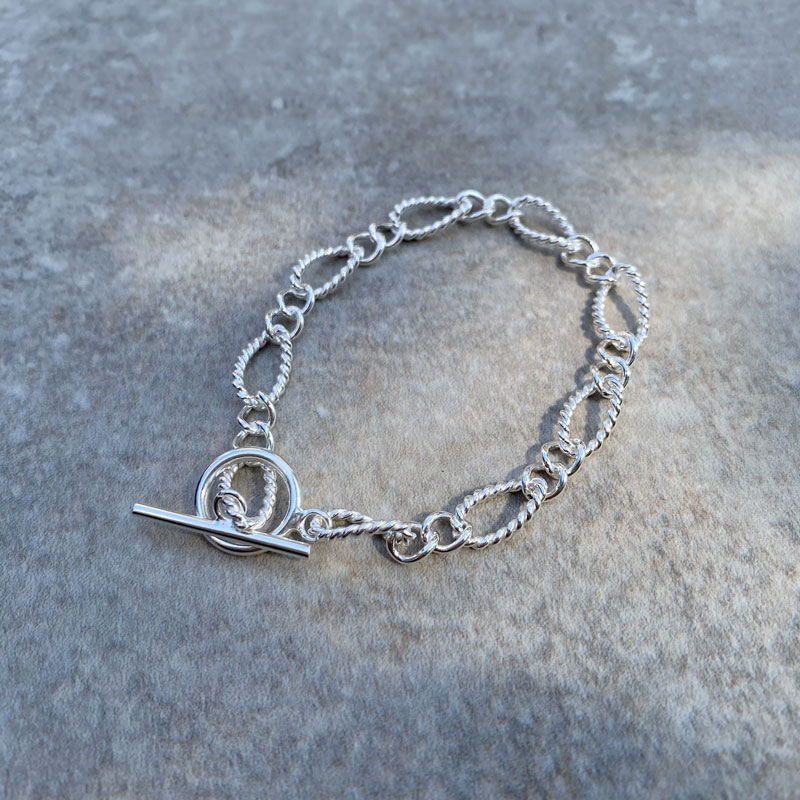 【楽天市場】【a n c e】SV925 Rope Chain Brace：a n c e