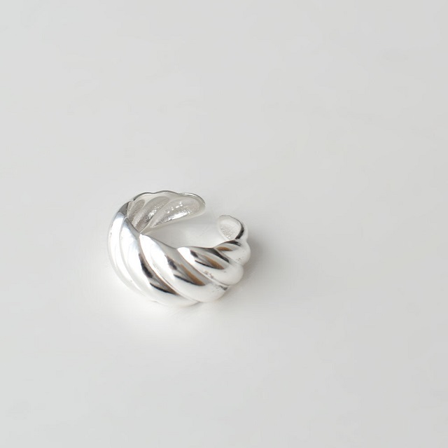 【楽天市場】【a n c e】SV925 Thick Twist Ring：a n c e