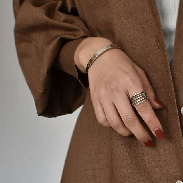 【楽天市場】【a n c e】SV925 Even Lines Ring：a n c e