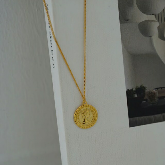 【楽天市場】【a n c e】SV925 Muse Coin Necklace：a n c e