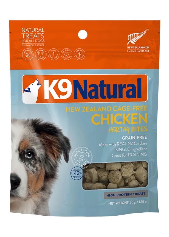 【楽天市場】K9 ナチュラル K9Natural フリーズドライ チキン・トリーツ 50g：ANDAZ楽天市場店