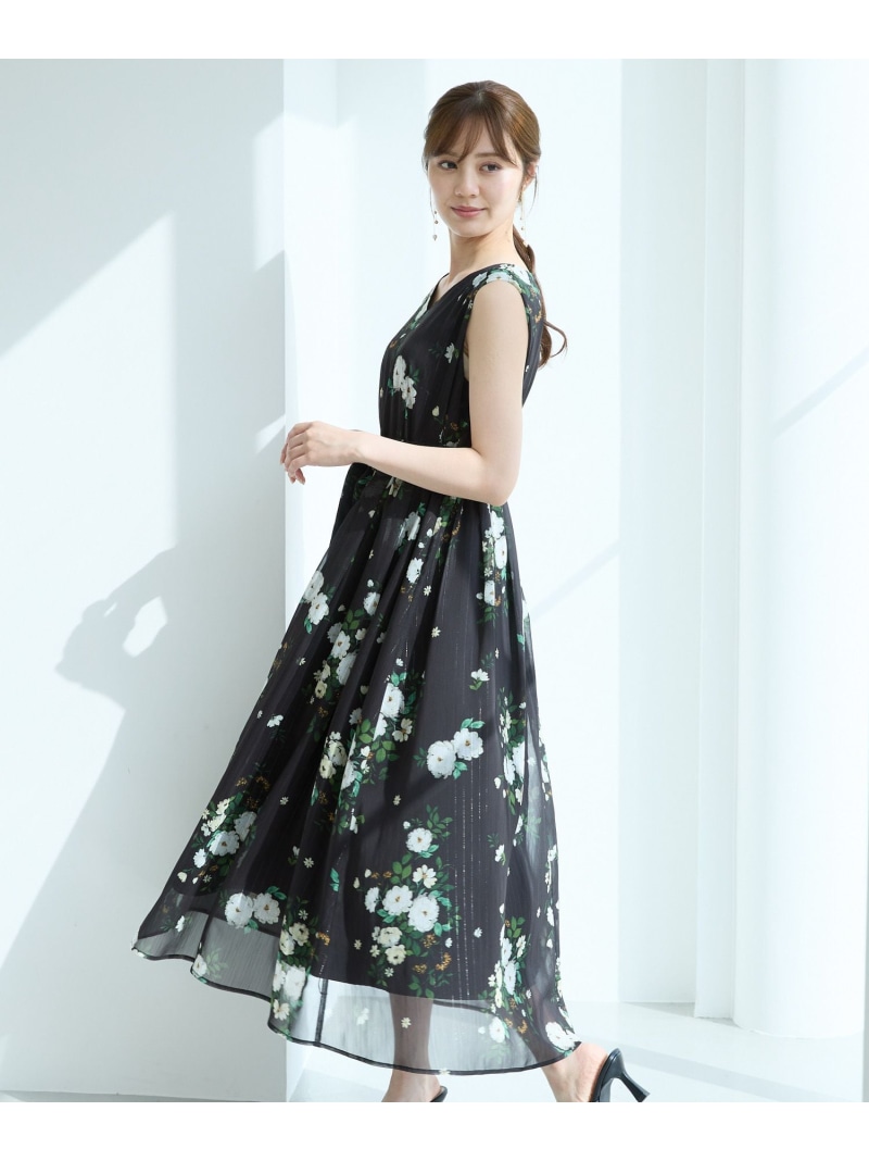 【楽天市場】ハナガララメストライプワンピース Andemiu アンデミュウ ワンピース・ドレス ワンピース ブラウン ブラック【先行予約 ...