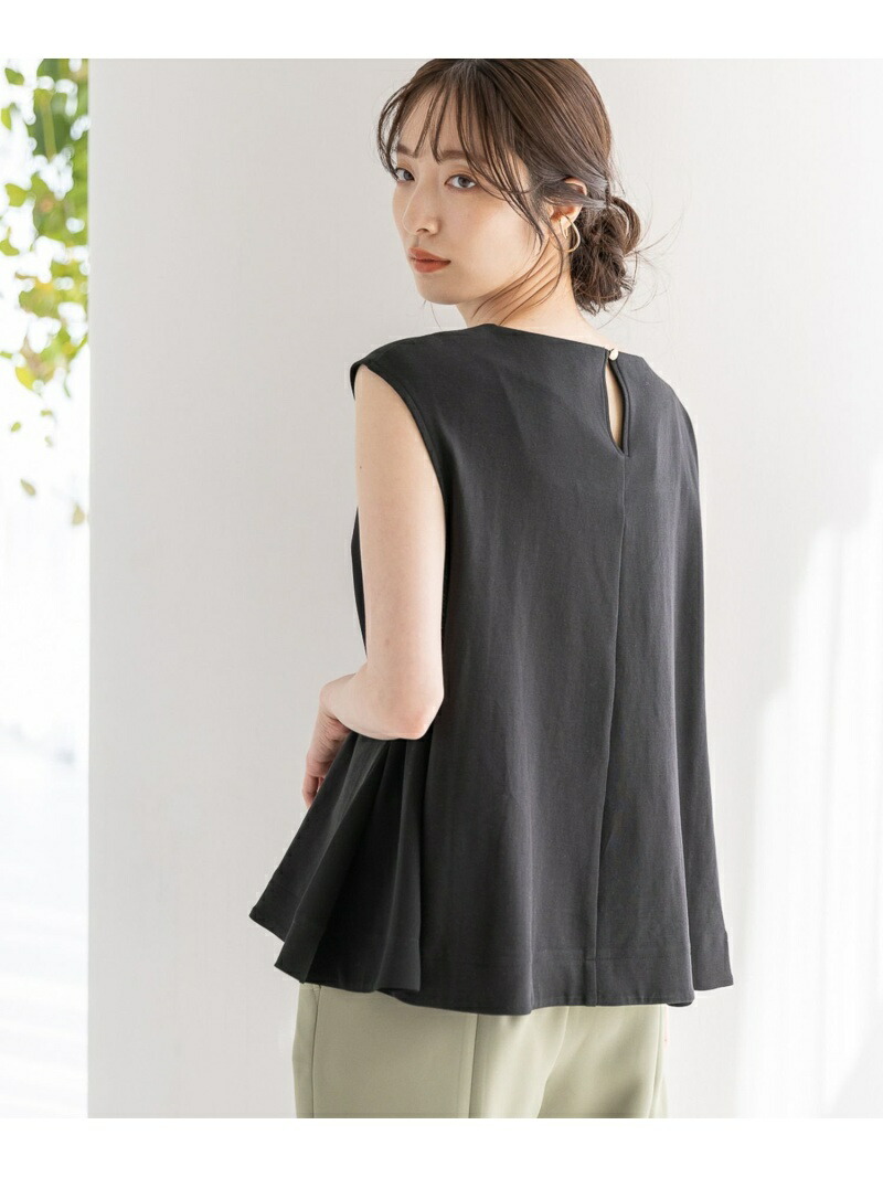 【楽天市場】【SALE／50%OFF】(W)イソザイNSカット Andemiu アンデミュウ トップス ノースリーブ・タンクトップ ブラック ...