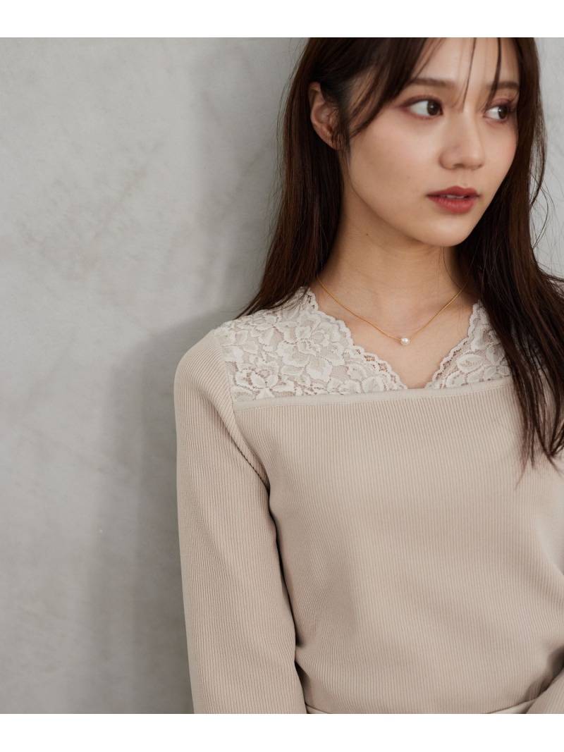 【楽天市場】【SALE／50%OFF】カタレースニット Andemiu アンデミュウ トップス ニット グレー ホワイト ブラック【RBA_E】【送料無料】[Rakuten Fashion ...