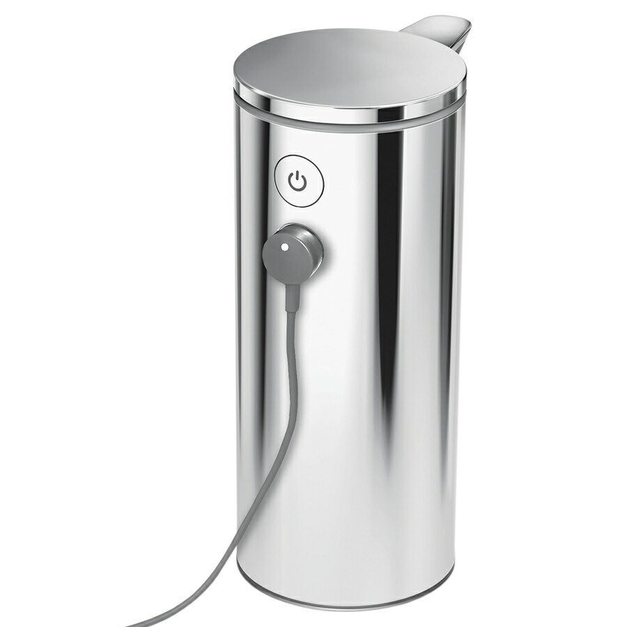 【楽天市場】【正規品】【正規販売店】simplehuman シンプルヒューマン 「充電式センサーポンプ」ST1043 ST1044 ...