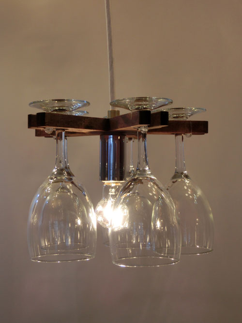 【楽天市場】《送料区分2》フレイムス Flames グラスシャンデリア 1灯（ダークブラウン） DP-061DB：あんどんや