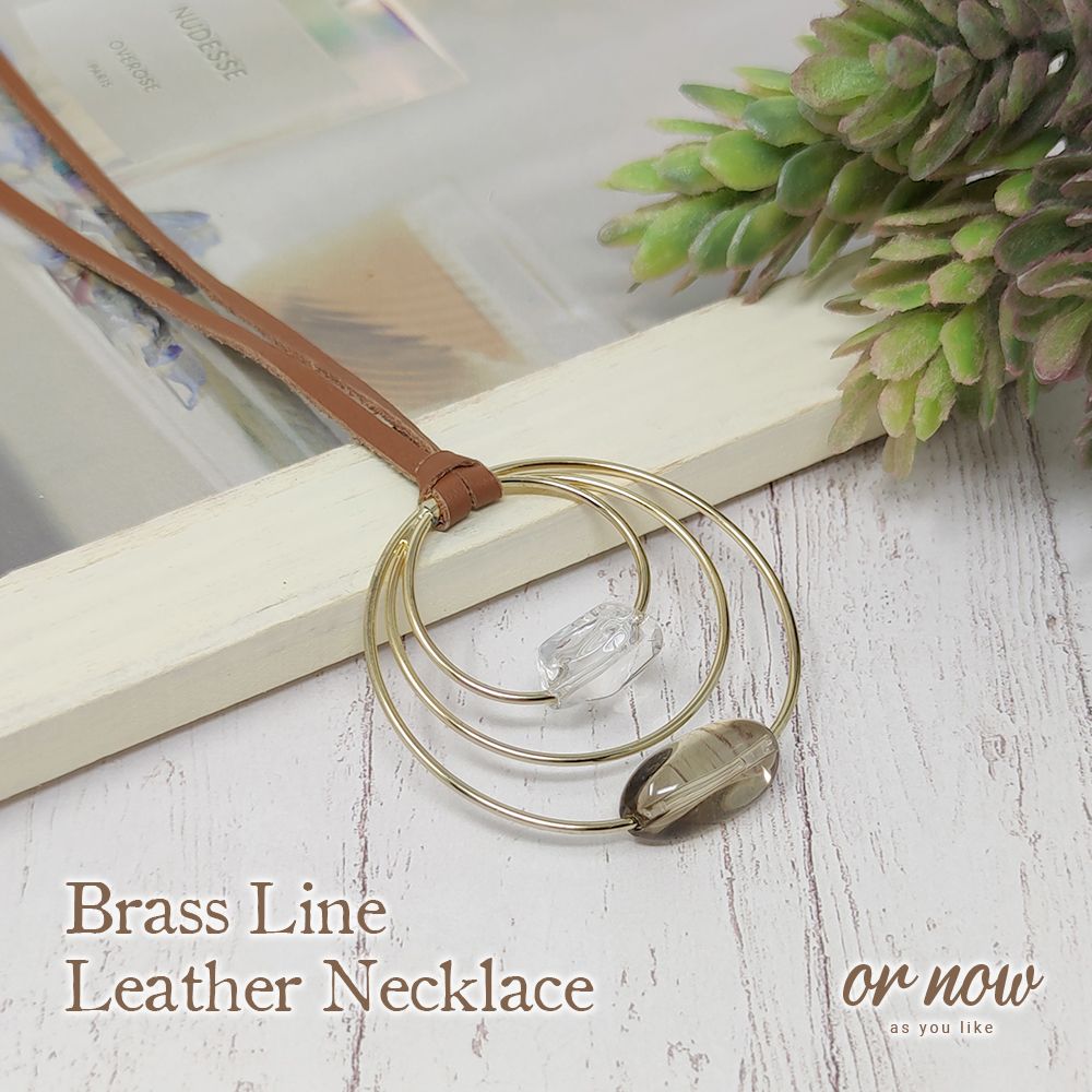 【楽天市場】ネックレス レディース アンティーク ロングネックレス きれいめ リング 革紐 yapt-006：springs（スプリングス）