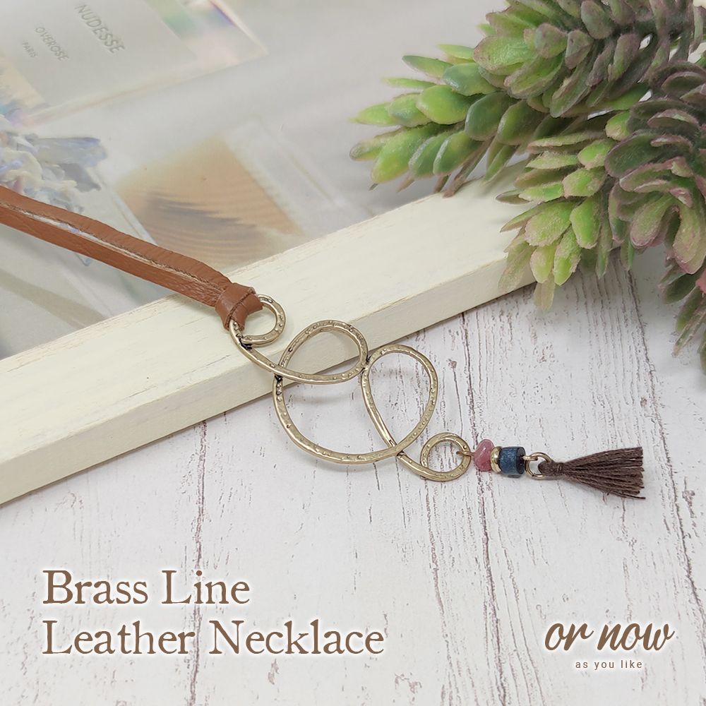 【楽天市場】ネックレス レディース アンティーク ロングネックレス きれいめ リング 革紐 yapt-007：springs（スプリングス）