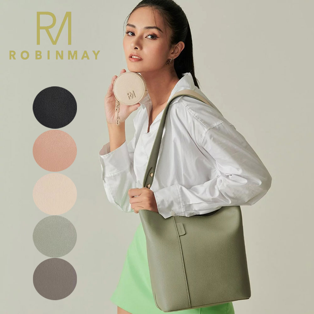 【楽天市場】保証付 返品OK 正規品 2023 ROBINMAY ロビンメイ B180 Summer Time Bucket Shoulder Bag レディース RMロゴ バケットバッグ ...
