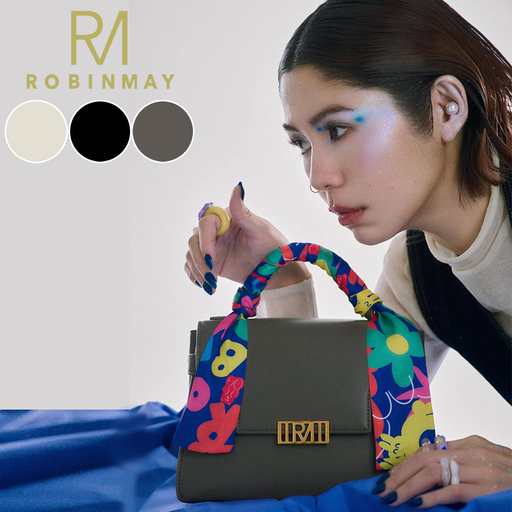 【楽天市場】保証付 返品OK 正規品 2025 ROBINMAY ロビンメイ B224 paint my mind 手提包 レディース RM ...