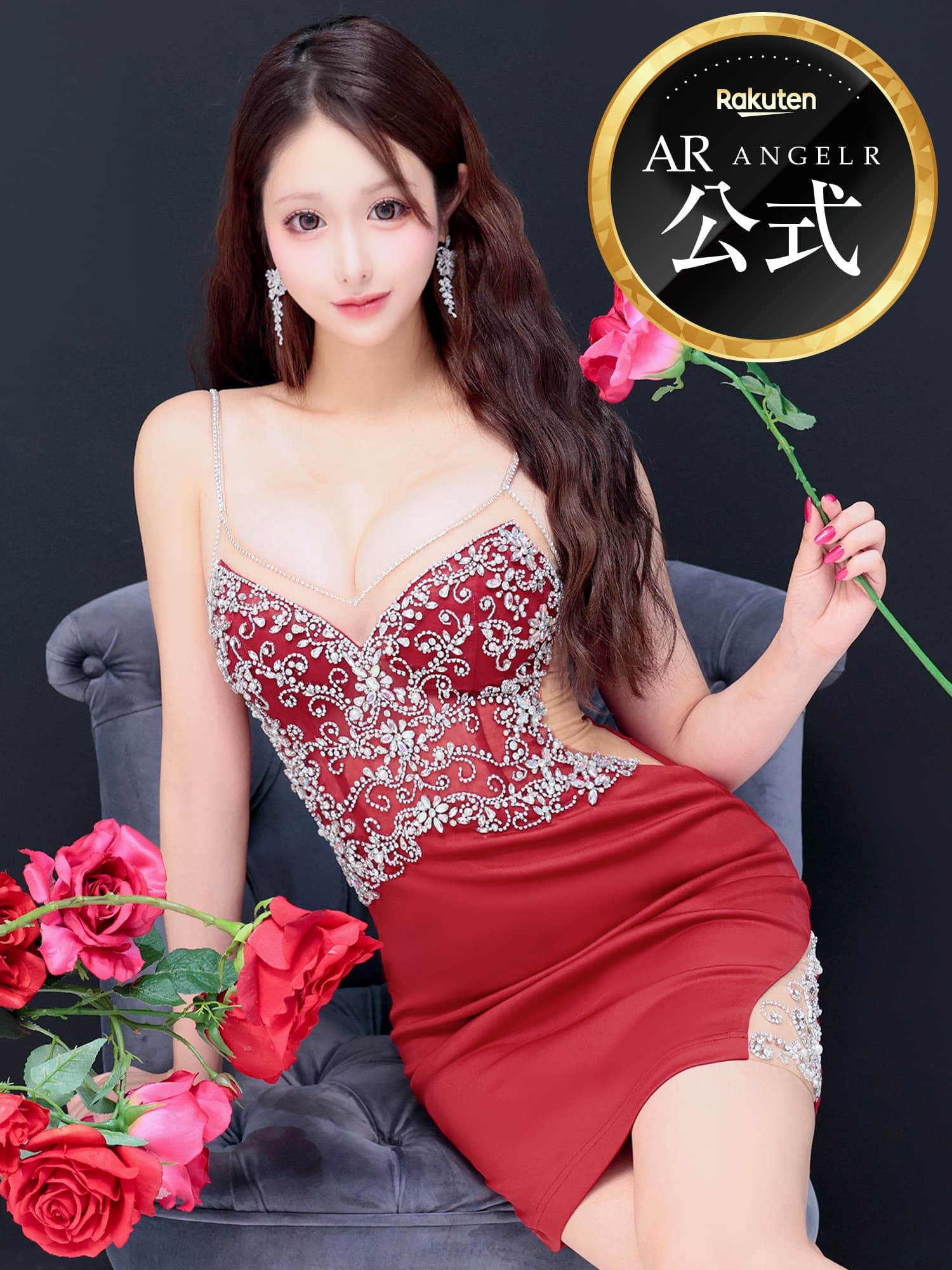 【楽天市場】【公式ストア限定プレゼント付】AngelR [エンジェルアール] / ビジュー / / キラキラ / ミニドレス / ビジュー / ラウンジ / パーティー / キャバクラ ...