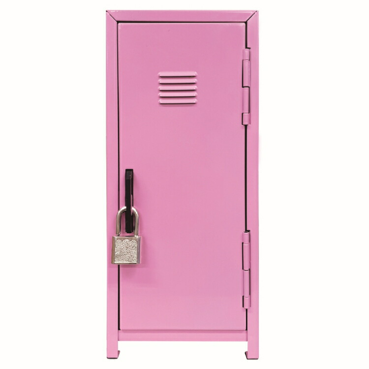 【楽天市場】LITTLE LOCKER リトルロッカー Sサイズ ピンク 鍵付き 小物入れ インテリア 224624：ファンシーモンスター