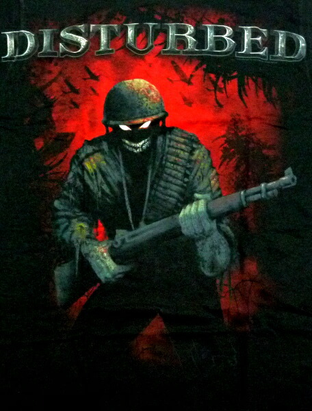 【楽天市場】DISTURBED ディスターブドSOLDIER オフィシャル バンドTシャツ：ANIMAL-ROCK