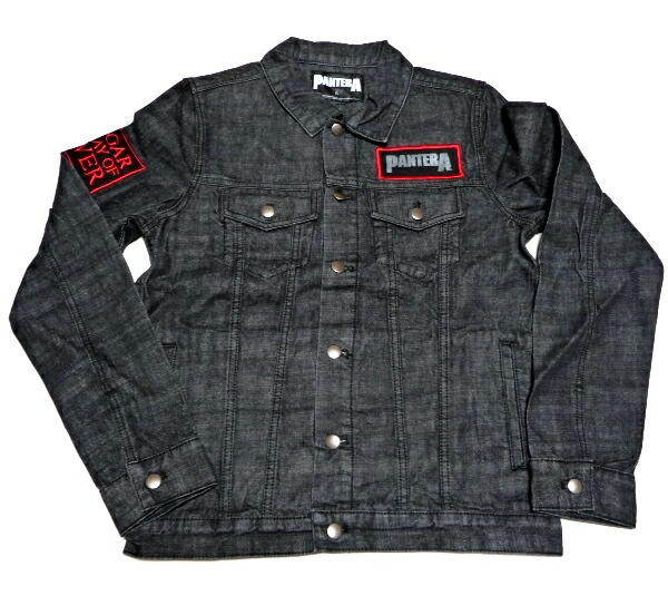 【楽天市場】PANTERA パンテラCUT N SEW DENIM JACKET オフィシャル デニムジャケット：ANIMAL-ROCK