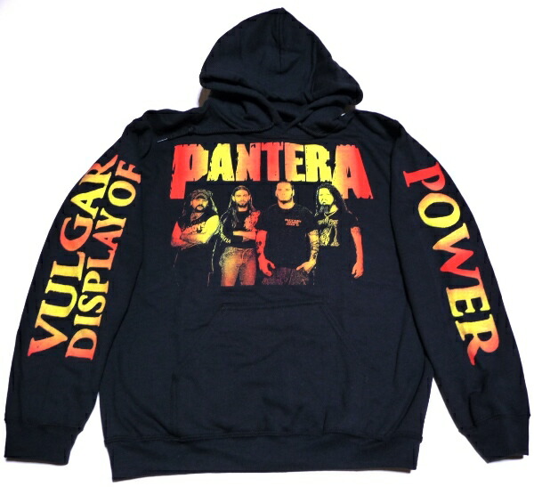 【楽天市場】PANTERA パンテラDISPLAY OF POWER Pullover Hoodie オフィシャル バンドパーカー ...