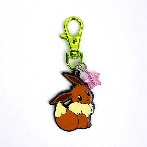 【楽天市場】ポケットモンスター イーブイ キラキラメタルキーチェーン ブラウン ストラップ：ANITTO FRIENDS