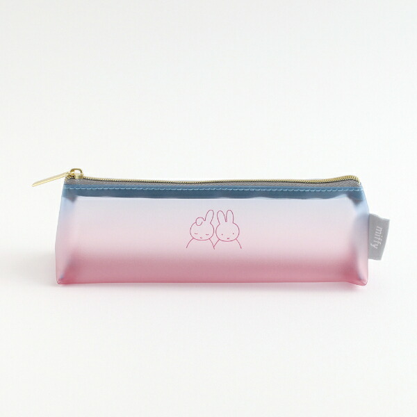 【楽天市場】ミッフィー ペンポーチ（miffy&dan） 文具 ブルー/ピンク：ANITTO FRIENDS