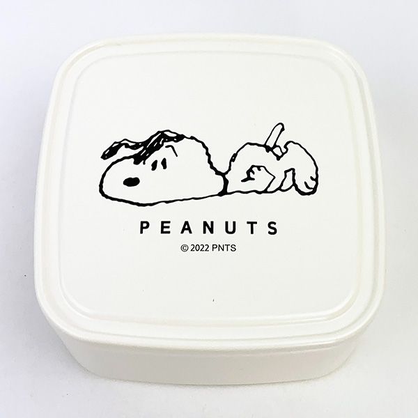 【楽天市場】スヌーピー PEANUTS パックランチ S モノクロユニーク 弁当箱 ランチボックス 340ml 日本製 送料込み：ANITTO FRIENDS