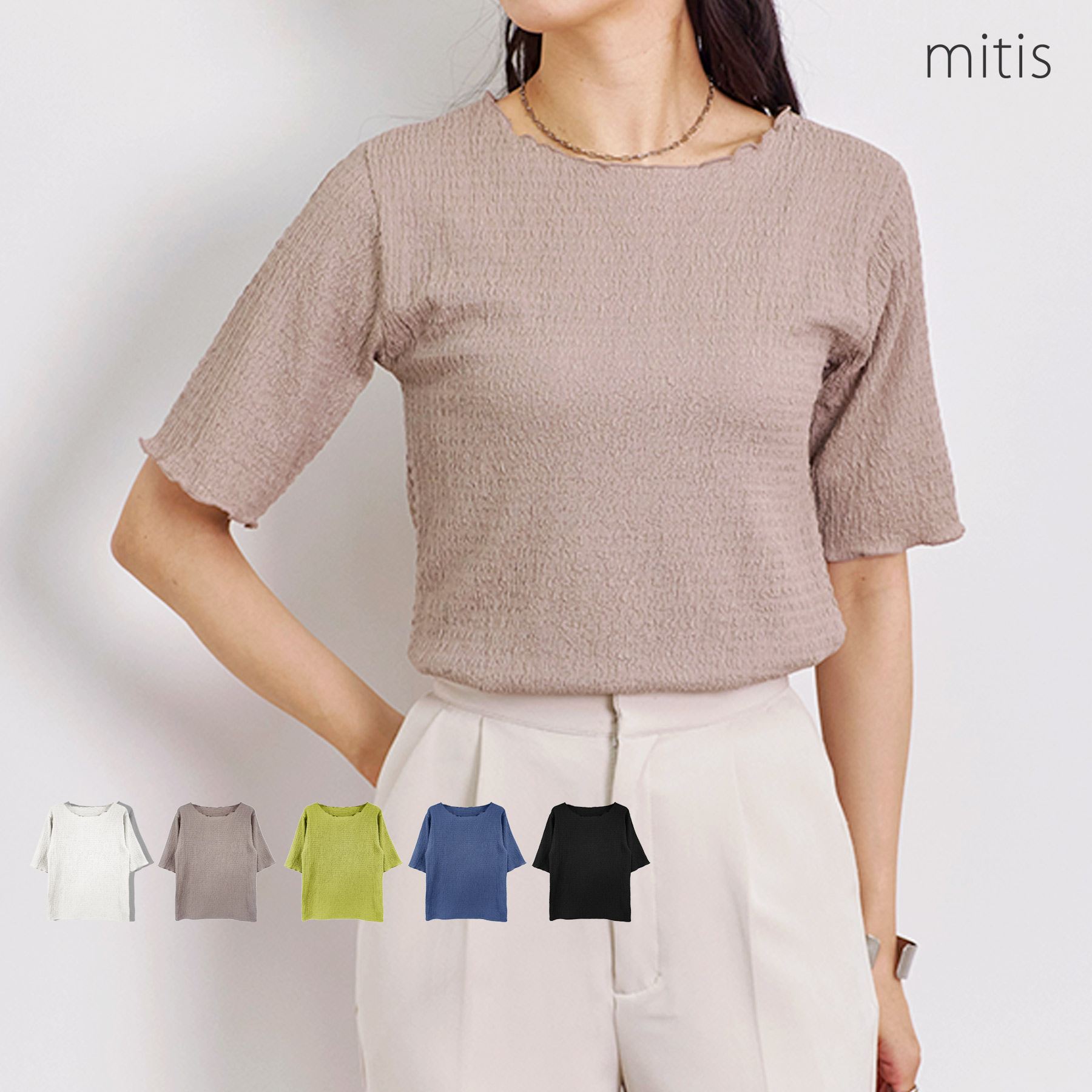 【楽天市場】\SALE30%OFF／Tシャツ レディース 半袖 春 夏 カットシャーリング クルーネック 大人 体型カバー ゆったり 20代 30代 40代 50代：アンルル