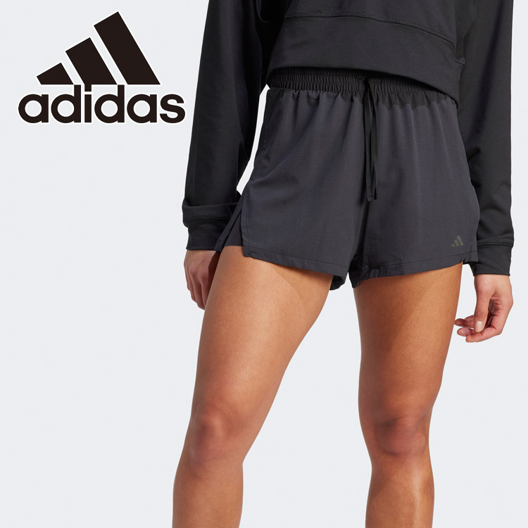 【楽天市場】メール便配送 アディダス W HIIT HR 2IN1 ショーツ IEC21-IL9278 レディース：アネックススポーツ