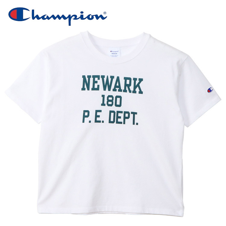 【楽天市場】メール便配送 チャンピオン champion SHORT SLEEVE T-SHIRT CW-B329-010 レディース：アネックススポーツ