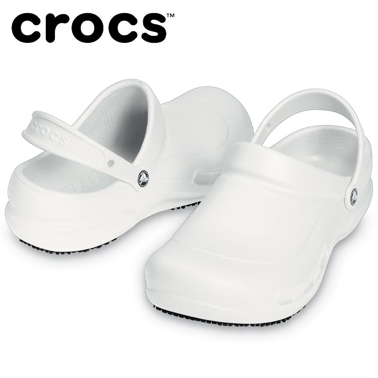 【楽天市場】crocs クロックス サンダル Bistro Work Clog ビストロ クロッグ 10075-100 メンズ レディース ...