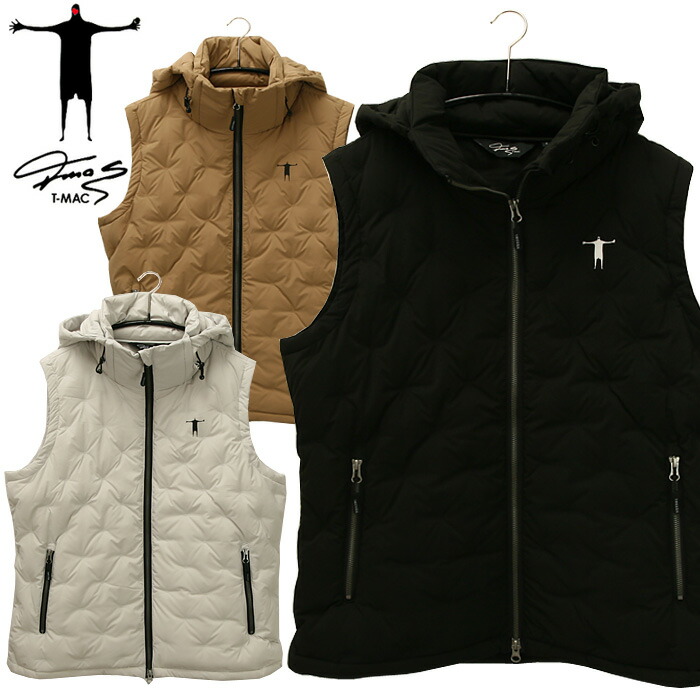 【楽天市場】T-MAC ティーマック ゴルフ シームレスダウンベスト メンズ 2024秋冬 ゴルフウェア 7414-317115：アネックススポーツ