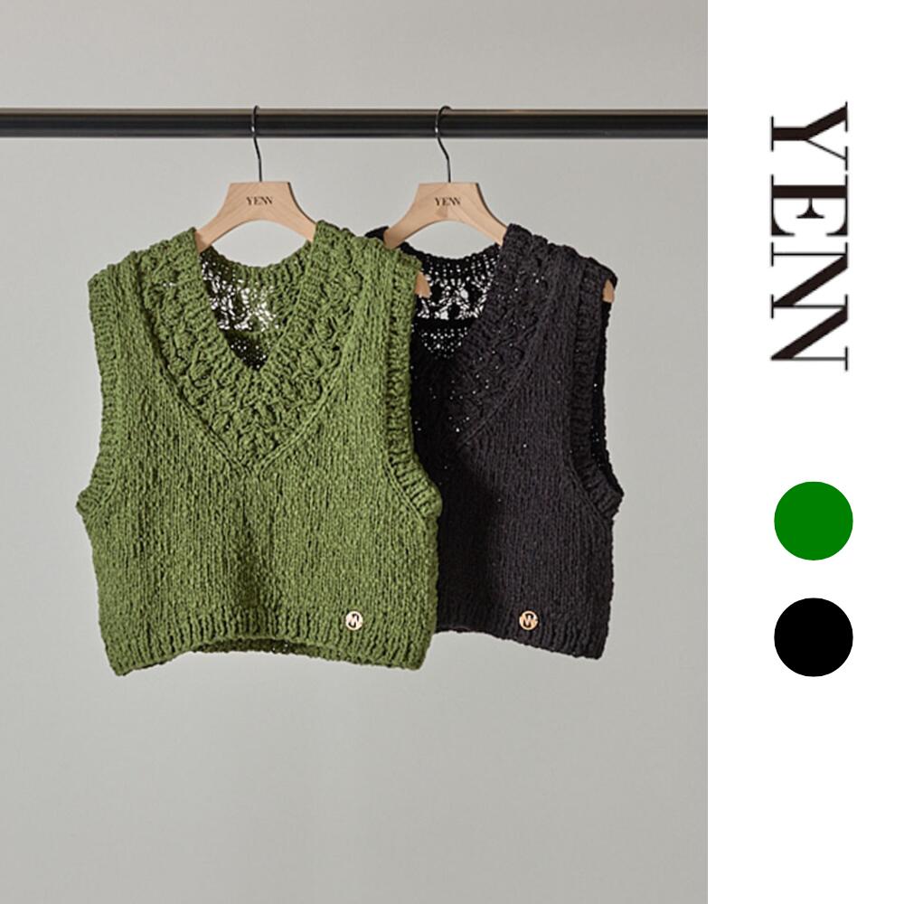 【楽天市場】【予約】YENN イエン イェン 2025 PRE FALL CROCHET YORK VEST Y253-91092【8月上より順次発送】：annico