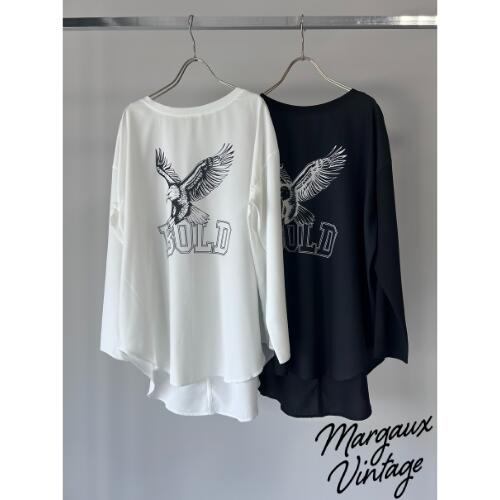 【楽天市場】【予約】MARGAUX VINTAGE マルゴー マルゴーヴィンテージ 2025 SS PRE FALL シアーロンTee ...