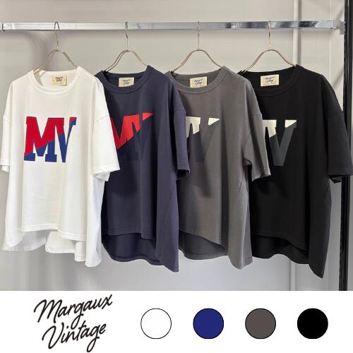 【楽天市場】【予約】MARGAUX VINTAGE マルゴーヴィンテージ 2026 SPRING SUMMER MV logo-TEE ...