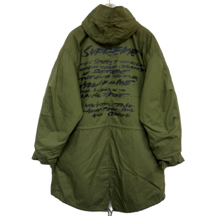 【楽天市場】Supreme 国内正規 24SS Futura Fishtail Parka フューチュラ フィッシュテールパーカー モッズ ...