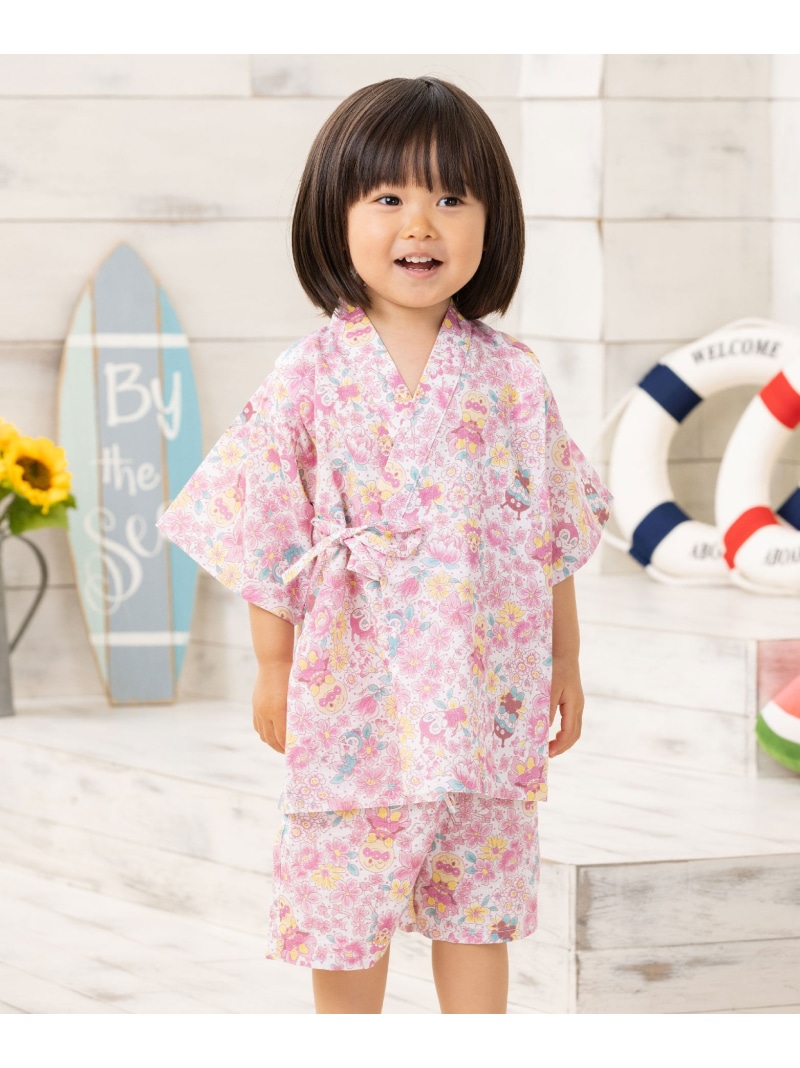 【楽天市場】ANPANMAN KIDS COLLECTION/(K)お花柄甚平 ANPANMAN KIDS COLLECTION アンパンマン ...