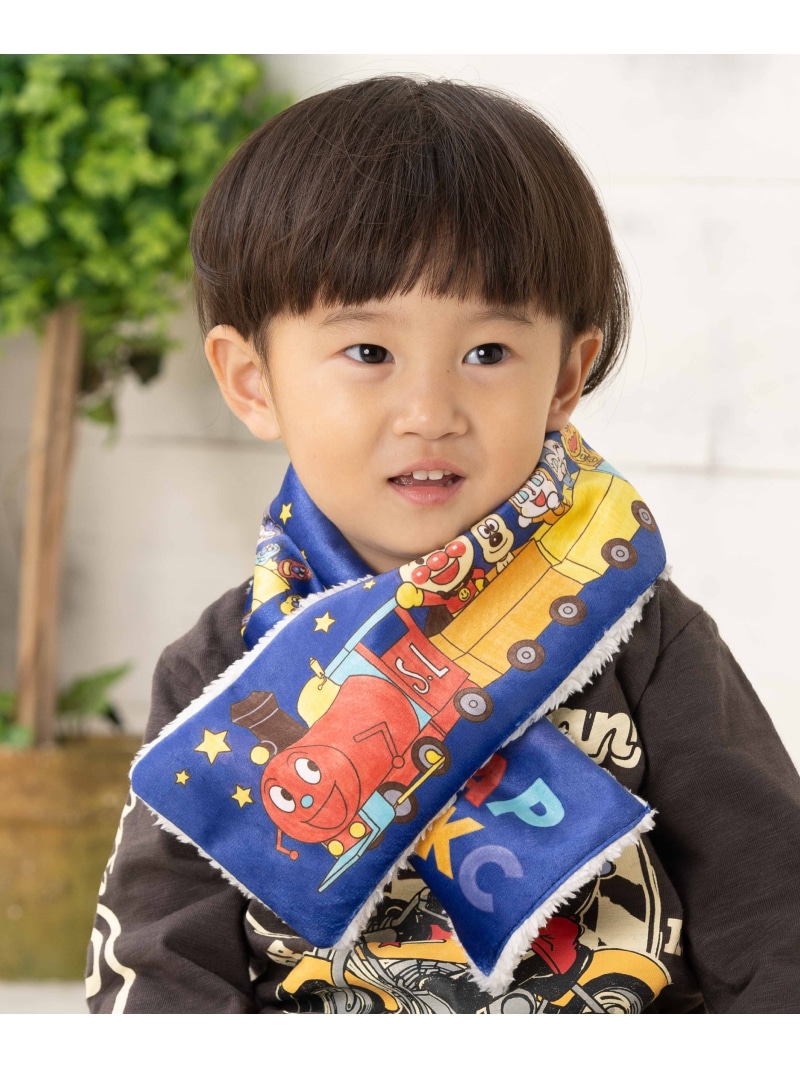 【楽天市場】【SALE／30%OFF】ANPANMAN KIDS COLLECTION/(K)SLマン柄マフラー ANPANMAN KIDS ...