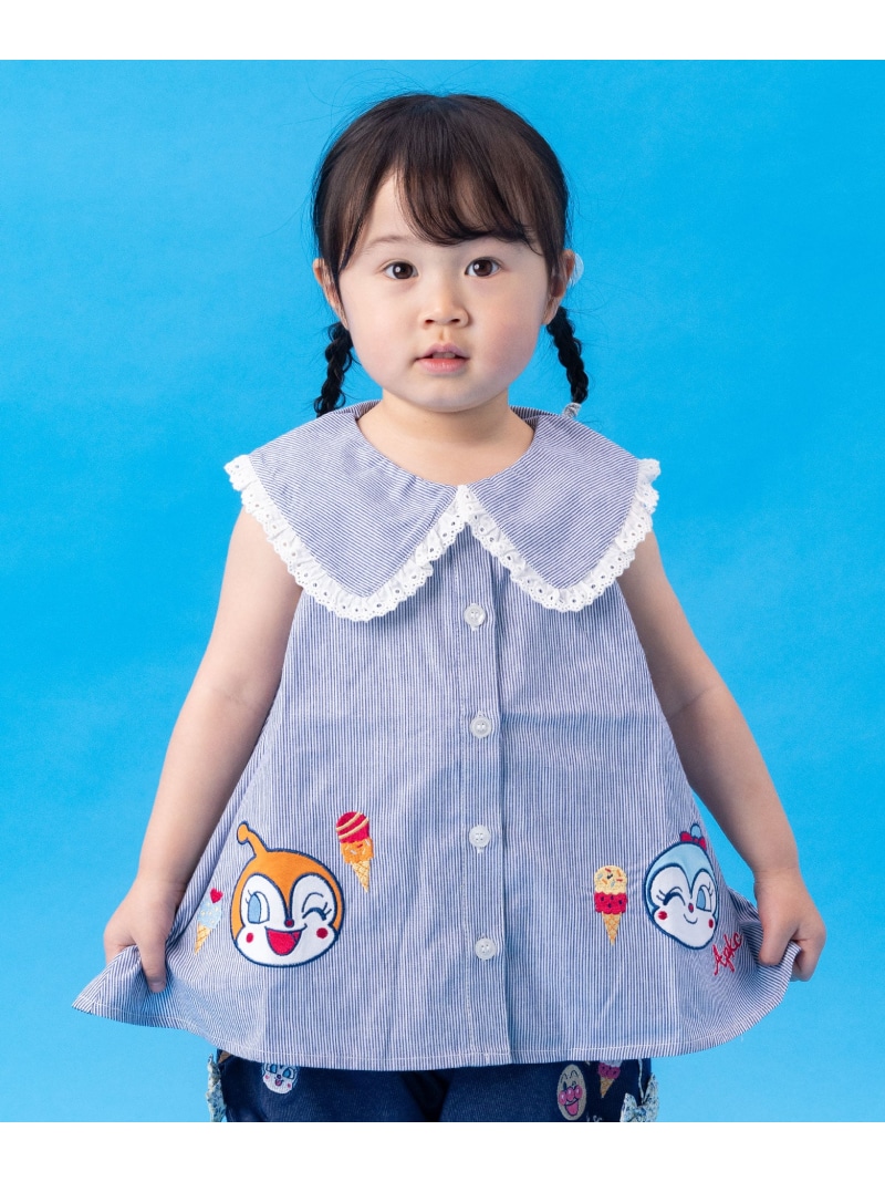 【楽天市場】ANPANMAN KIDS COLLECTION/(K)ストライプチュニックブラウス ANPANMAN KIDS ...