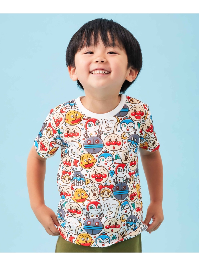 【楽天市場】ANPANMAN KIDS COLLECTION/(K)お顔いっぱいドライTシャツ ANPANMAN KIDS ...
