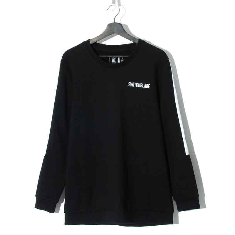 【楽天市場】SWITCHBLADE / スイッチブレード/ 1001202 / SB SWEATSHIRT / BLACK / スウェット ...