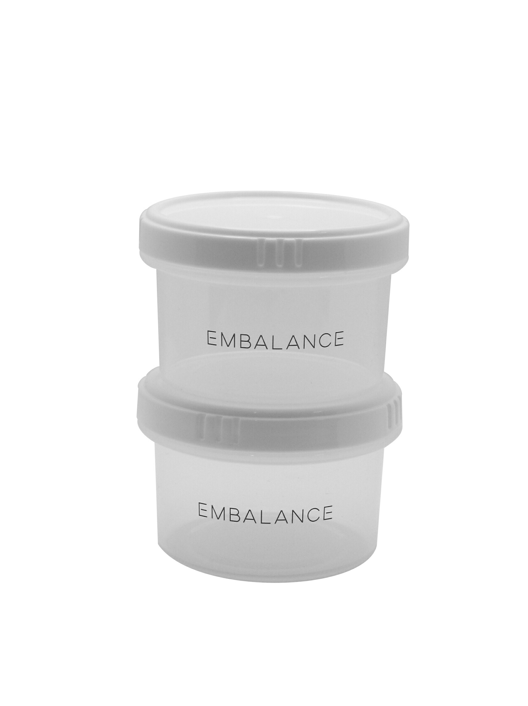 【楽天市場】エンバランスラウンドコンテナXS 130ml×2P ホワイト【ウィルマックス】【EMBalance 】【メール便・コンパクト便不可】：安心・安全の食品館
