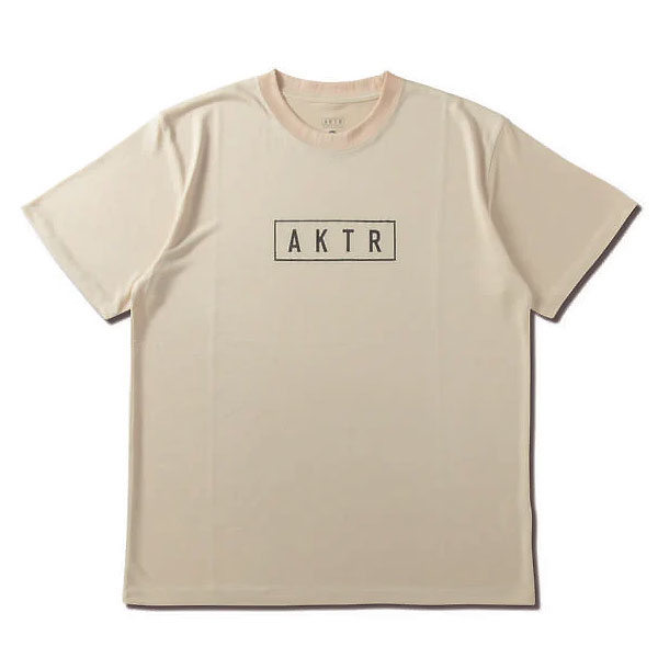 【楽天市場】＜全品10%OFFクーポン発行中＞ AKTR（アクター） 124012005 ECRU バスケットボール Tシャツ SEASONAL AKTR LOGO SPORTS TEE ...