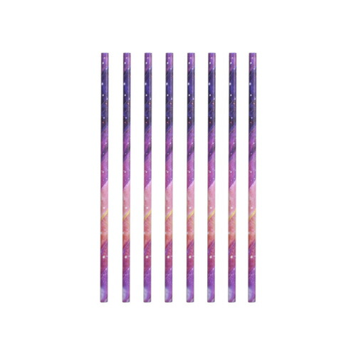 【楽天市場】キッカーランド Kikkerland ギャラクシーペーパーストロー 144本入り KCU178 Galaxy Paper ...