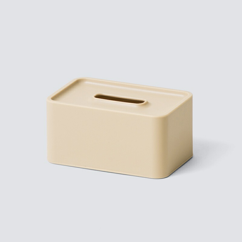 【楽天市場】【売れ筋】ideaco イデアコ compact tissue case コンパクトティッシュケース ベージュ 4539918312883 壁掛け ティッシュボックス ハーフ ...