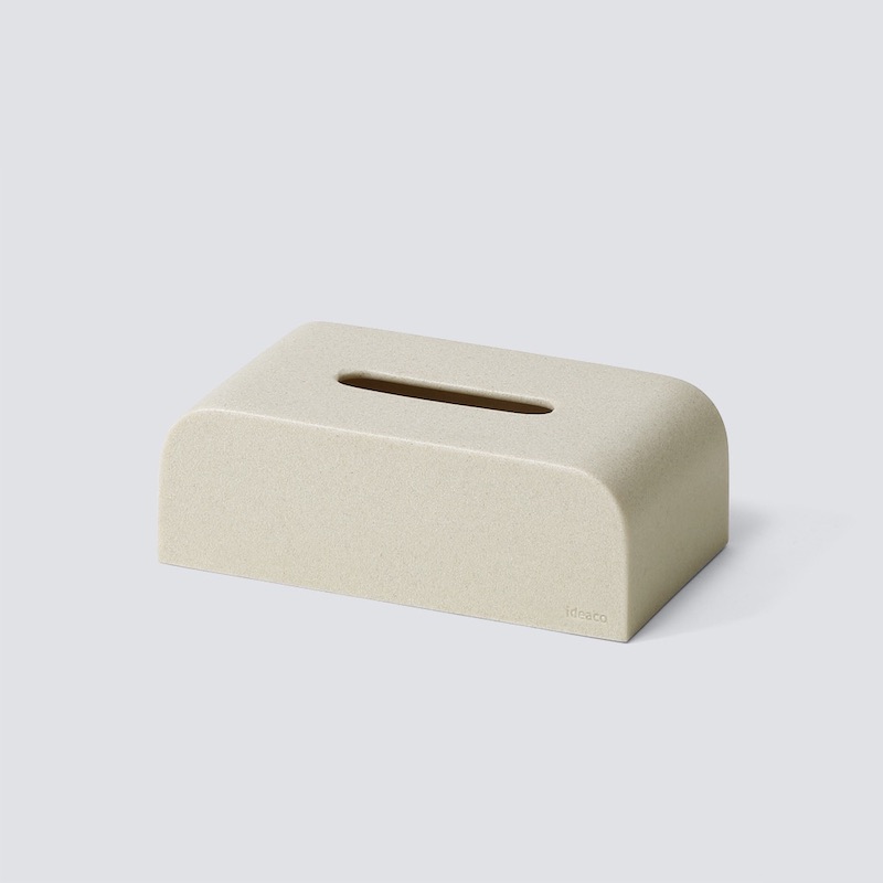 【楽天市場】【売れ筋】ideaco イデアコ Tissue Case SP ソフトパック専用 ティッシュケースSP ストーンサンドホワイト 4539918010925 黒 ティッシュボックス ...