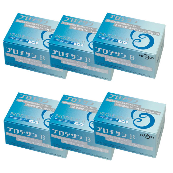 【楽天市場】6箱セット プロテサンB 1.0g×31包 FK-23 FK23 protesun ニチニチ製薬 乳酸菌含有食品 サプリメント ...