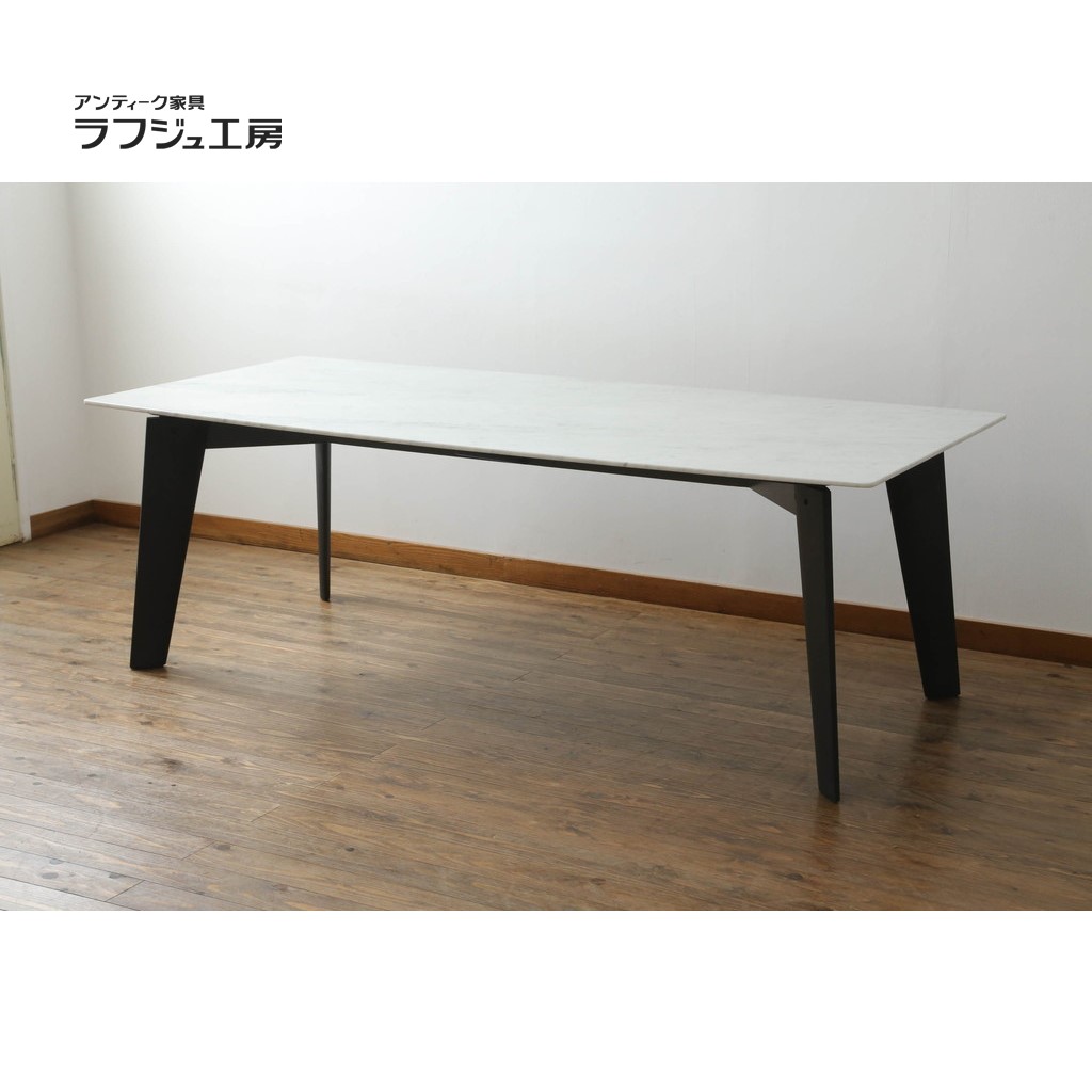 【楽天市場】【中古】ダイニングテーブル poliform ポリフォーム HOWARD ハワード 大理石 ビアンコカララ 大型 6人掛け 8人 ...