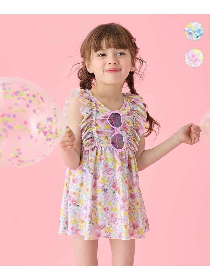 【楽天市場】【SALE／30%OFF】花柄 セパレート 水着 any FAM KIDS エニィファム 水着・スイムグッズ 水着【RBA_E】[Rakuten Fashion]：any FAM