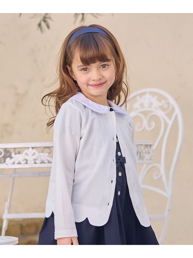 【楽天市場】【SALE／33%OFF】接触冷感 UVケア カーディガン any FAM KIDS エニィファム トップス カーディガン ベージュ ネイビー【RBA_E】[Rakuten ...