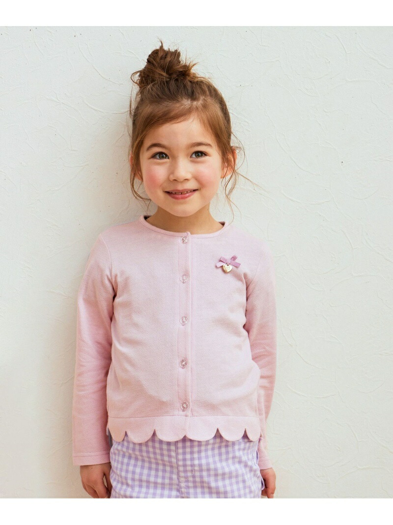 【楽天市場】【SALE／30%OFF】接触冷感 UVケア カーディガン any FAM KIDS エニィファム トップス カーディガン ベージュ パープル【RBA_E】[Rakuten ...