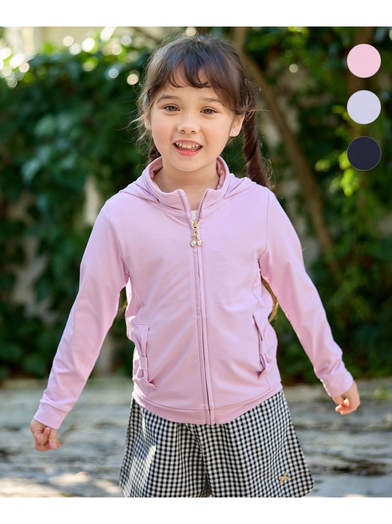 【楽天市場】【SALE／40%OFF】UVカット リボンパーカー any FAM KIDS エニィファム ジャケット・アウター その他のジャケット・アウター ブルー ネイビー パープル【RBA ...